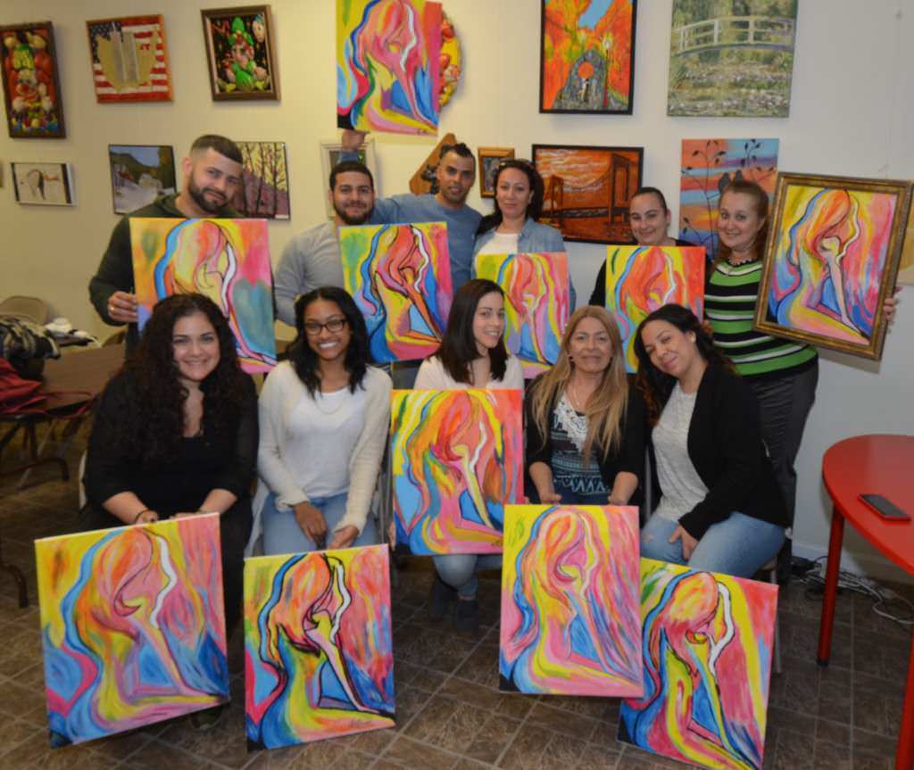 sip-and-paint-0302 - Art Fun Studio