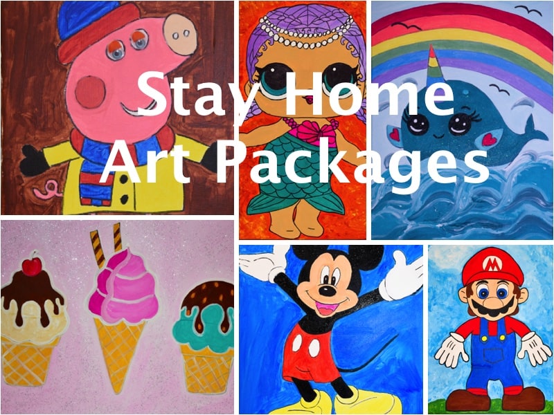 stayHomeCollage - Art Fun Studio